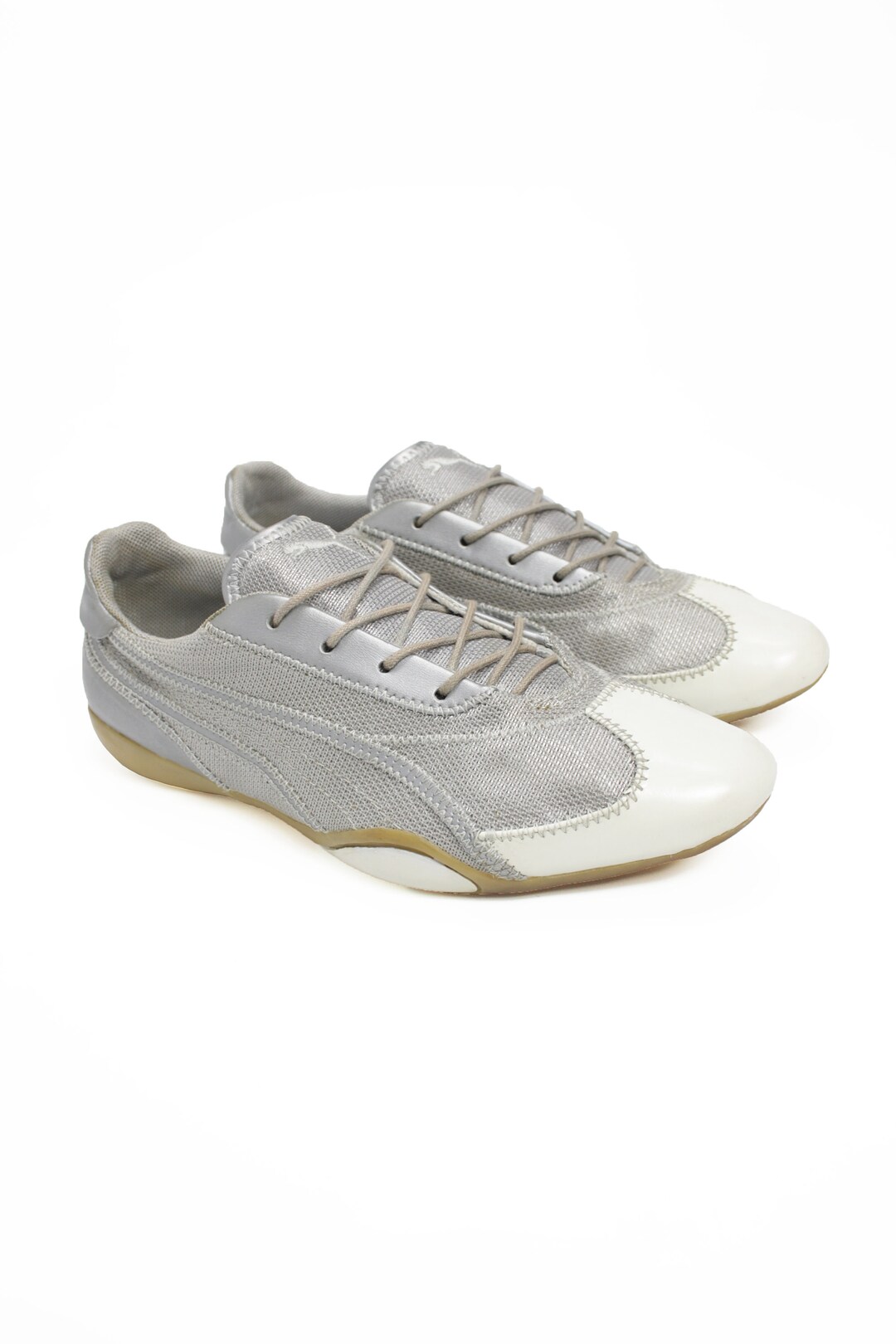 Puma X Dapper Dan Y2K Women's Casual Metallic Silver Sneaker Shoes - Etsy
