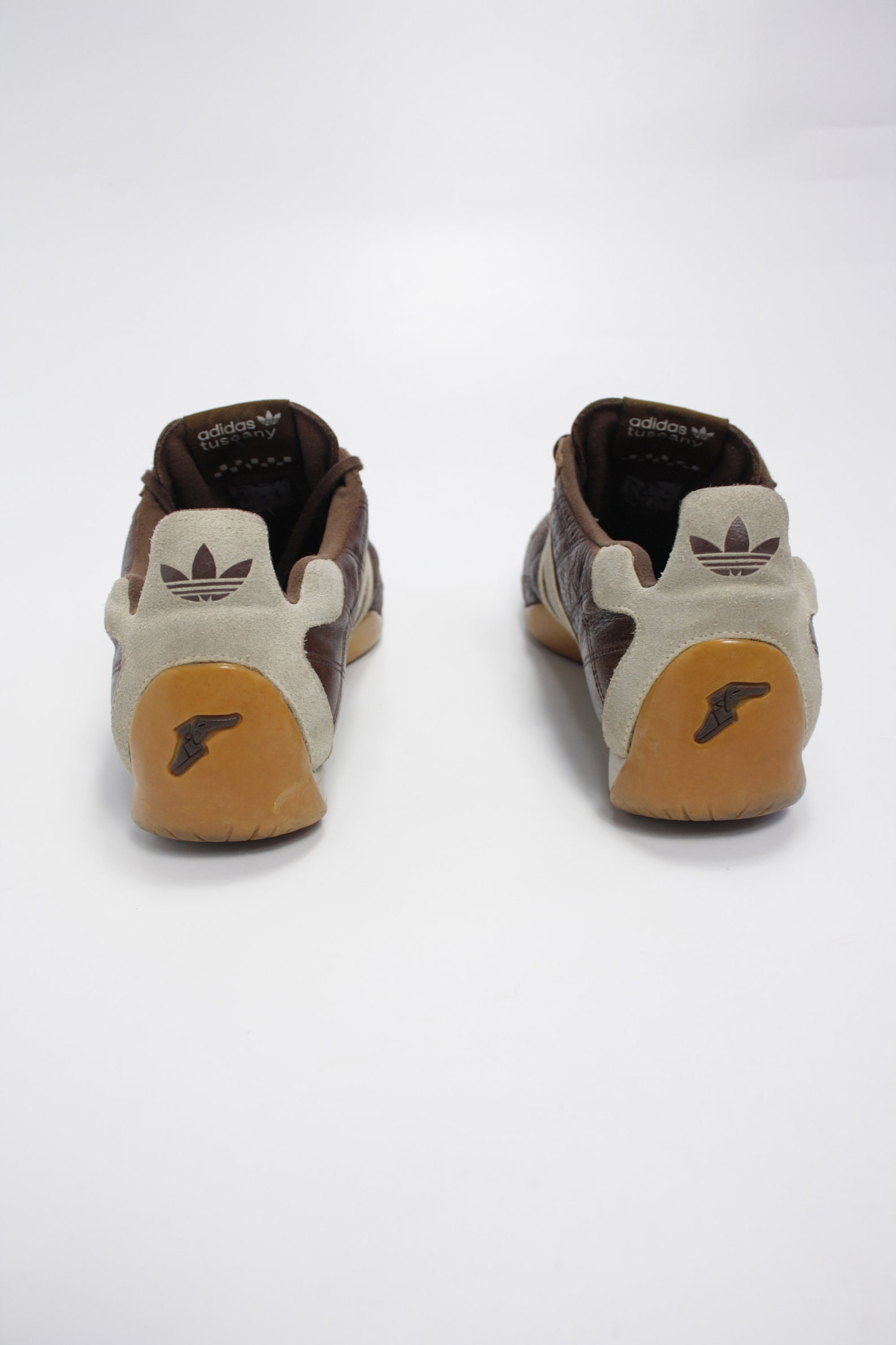 Adidas Tuscany Goodyear 2000s Vintage Quilted Leather Driving Racing ...