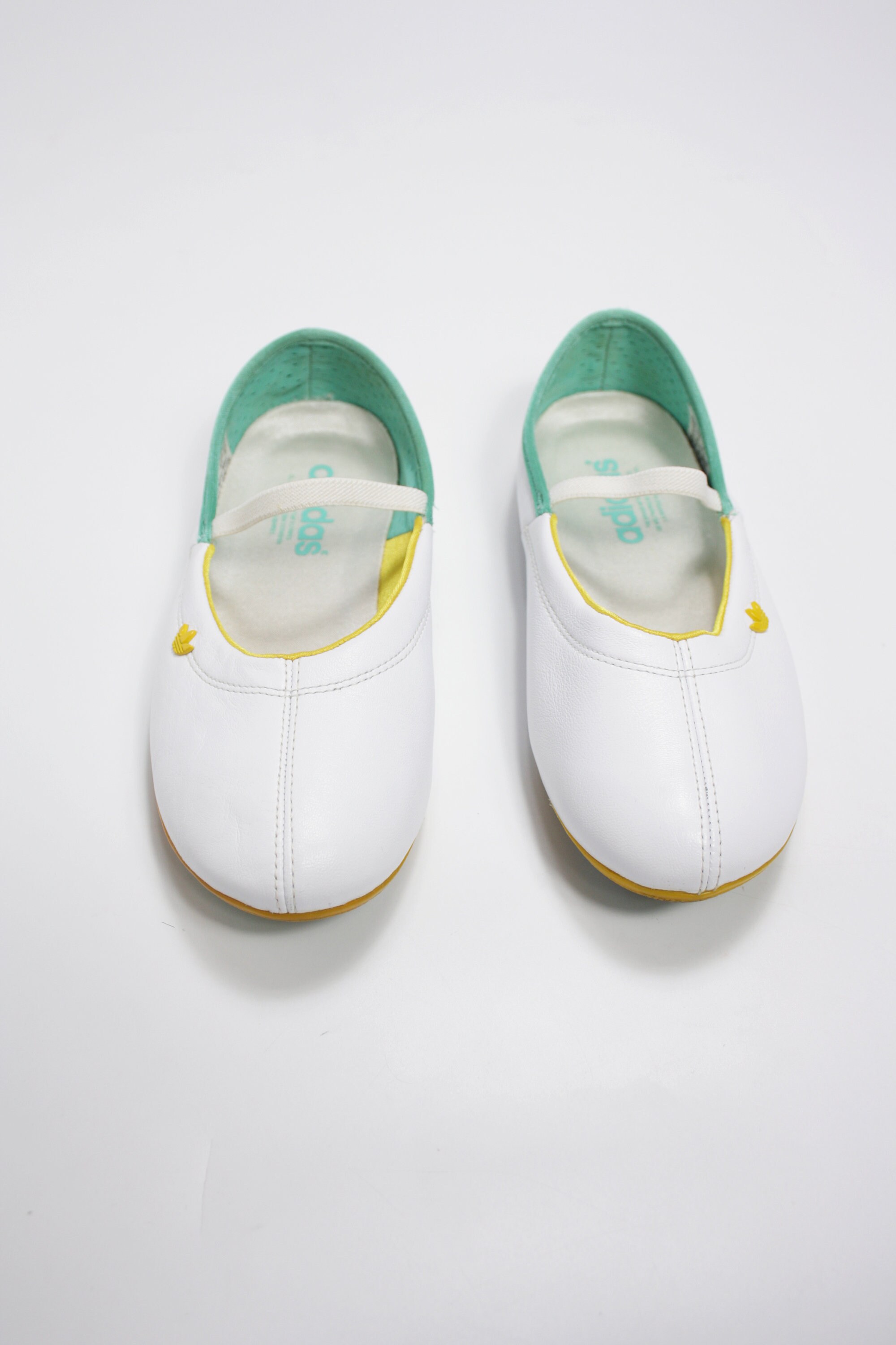 Adidas 2000s Vintage Leather Ballet Flats Shoes Trefoil Y2K - Etsy