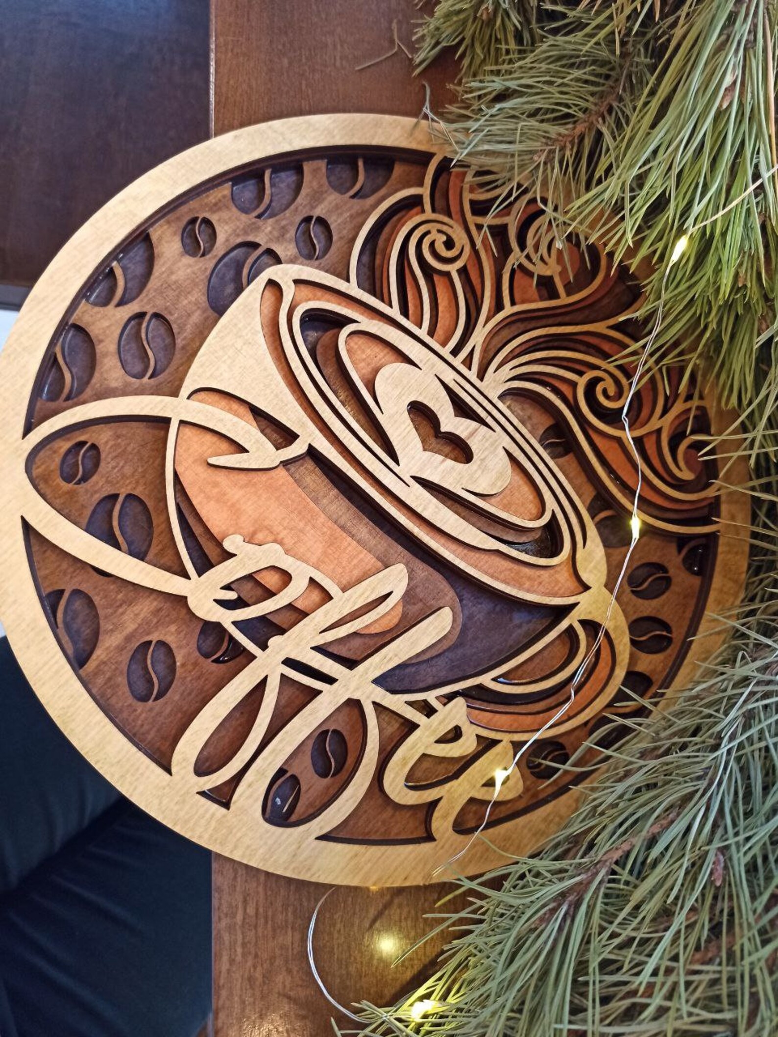 Wood Coffee Trivet — Hot Wood Pots Trivet SVG Cut File — Coaster Coffee ...