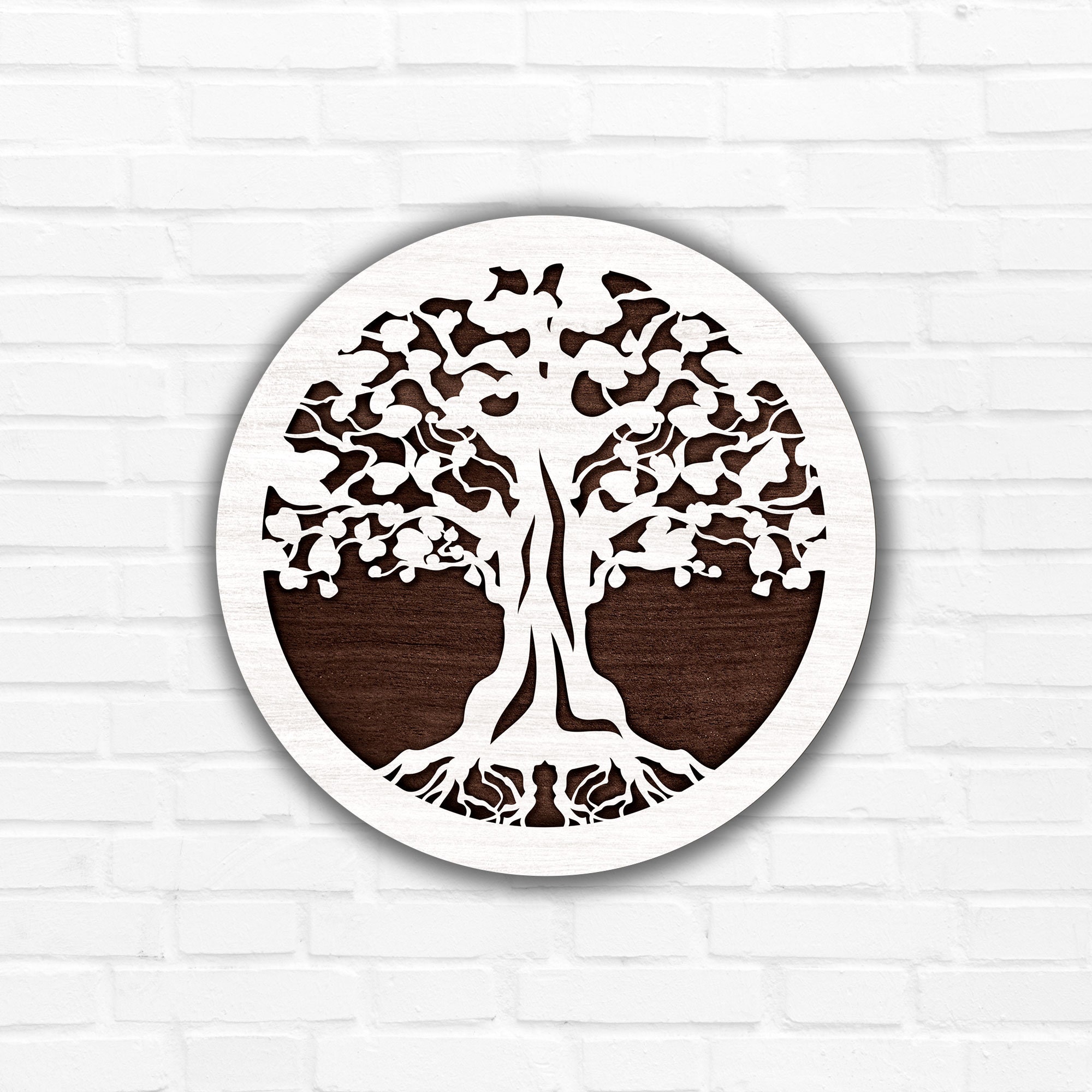 Wood Trivet Tree Laser Cut Digital Design for Hot Pots Trivet SVG Cut ...