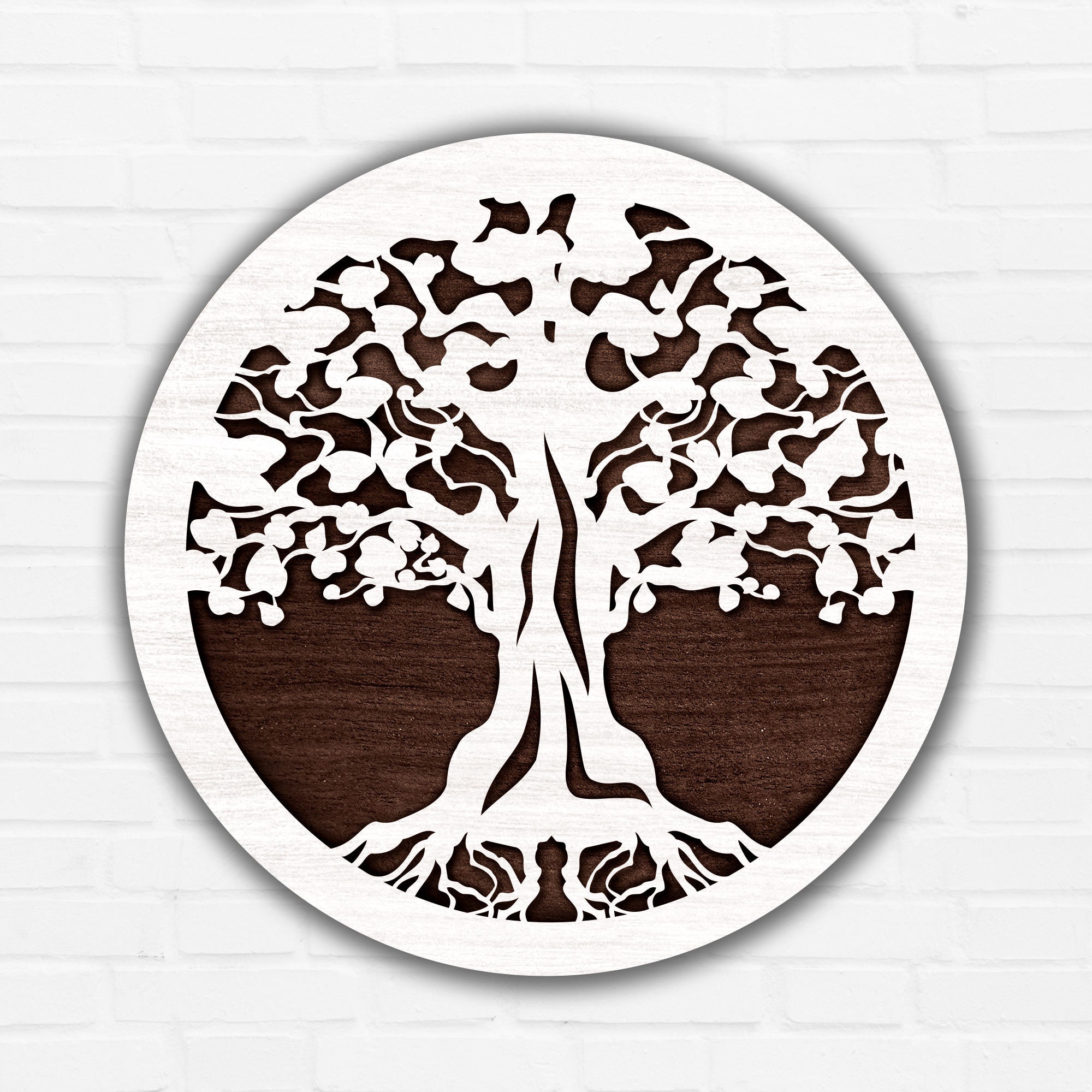 Wood Trivet Tree Laser Cut Digital Design for Hot Pots Trivet SVG Cut ...