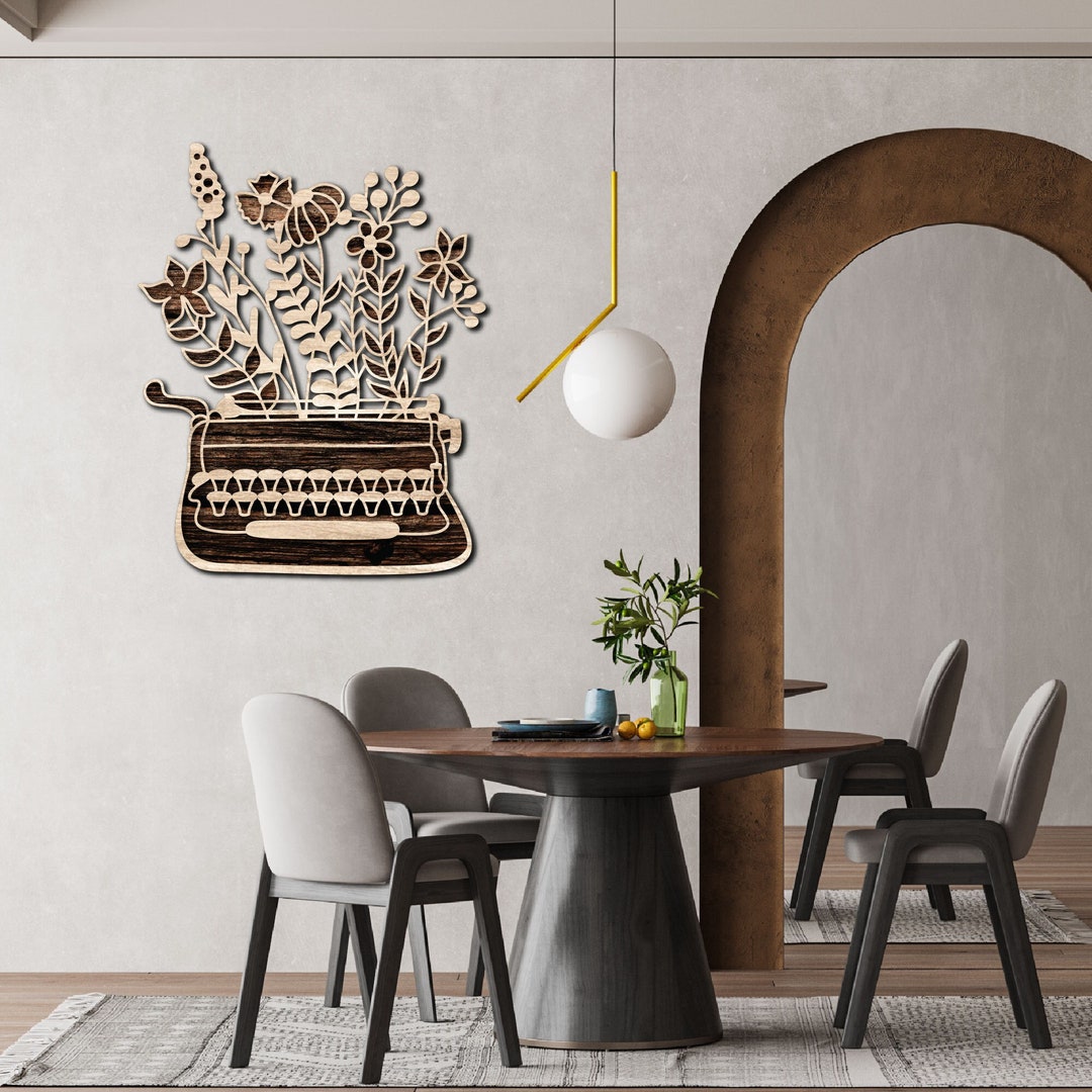 Typewriter SVG, Typewrite Laser Cut Digital File, Vintage Typewrite ...