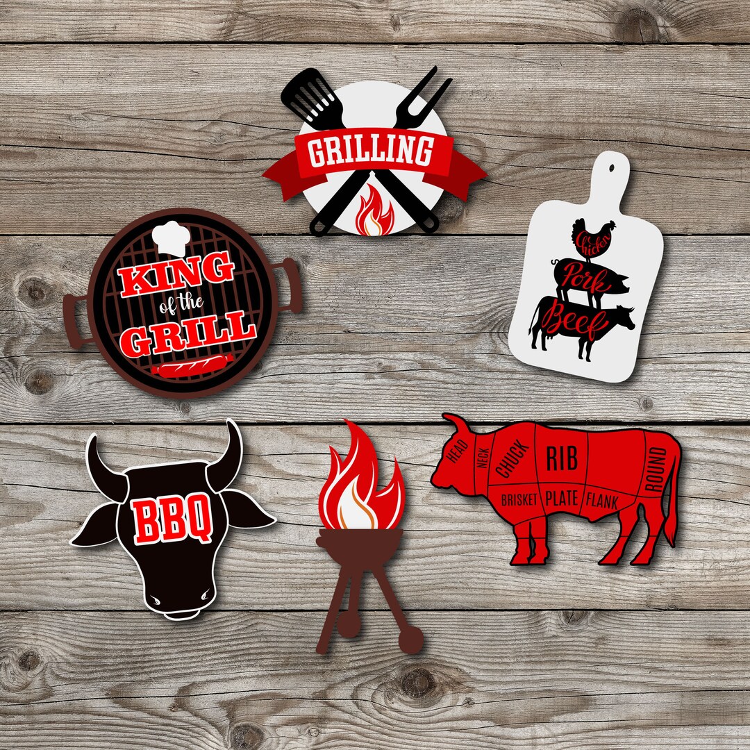 BBQ Tier Tray Svg — Barbeque Tiered Tray DXF — BBQ Tier Tray Laser Cut ...