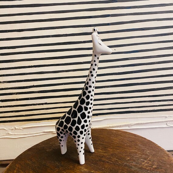 White Giraffe Statue