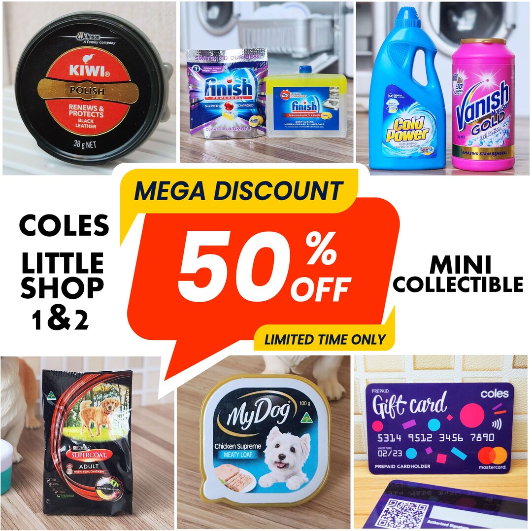 Coles Little Shop Mini Brands Collectibles Stock Clearance - Etsy
