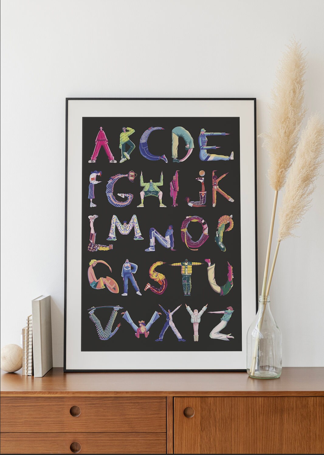 Abc's of Streetwear A3 Poster | Digital Print | Wall Decor | Fashion ...