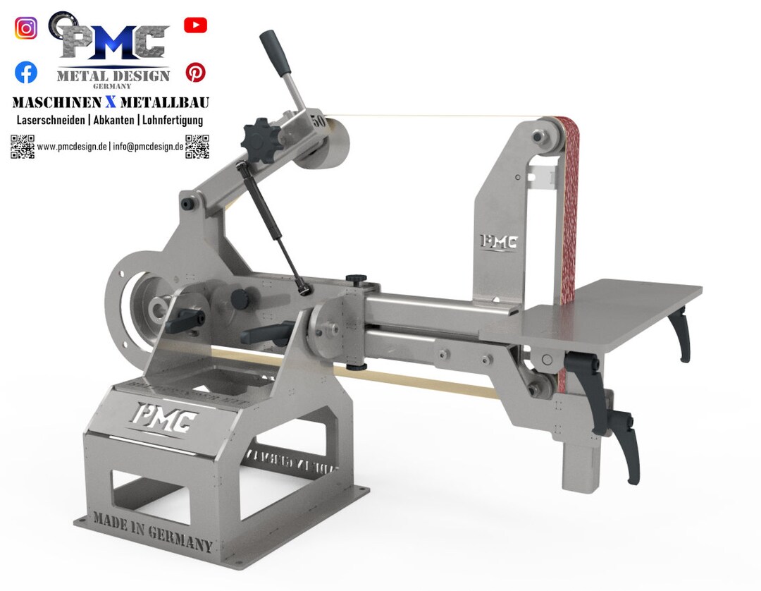 Belt Sander Kit 50 X 2000 Mm Beltgrinder Grinding Machine - Etsy