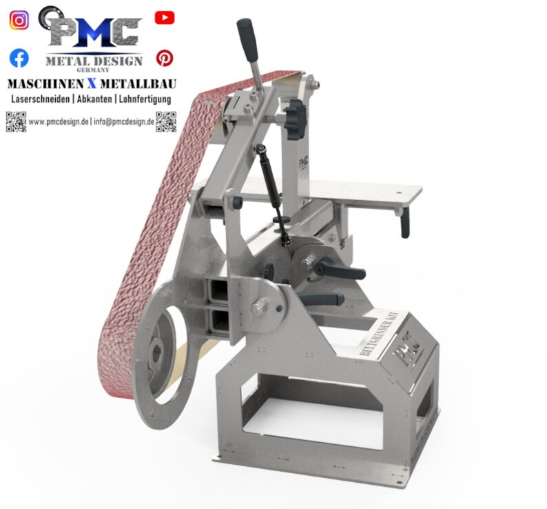 Belt Sander Kit 50 X 2000 Mm Beltgrinder Grinding Machine - Etsy