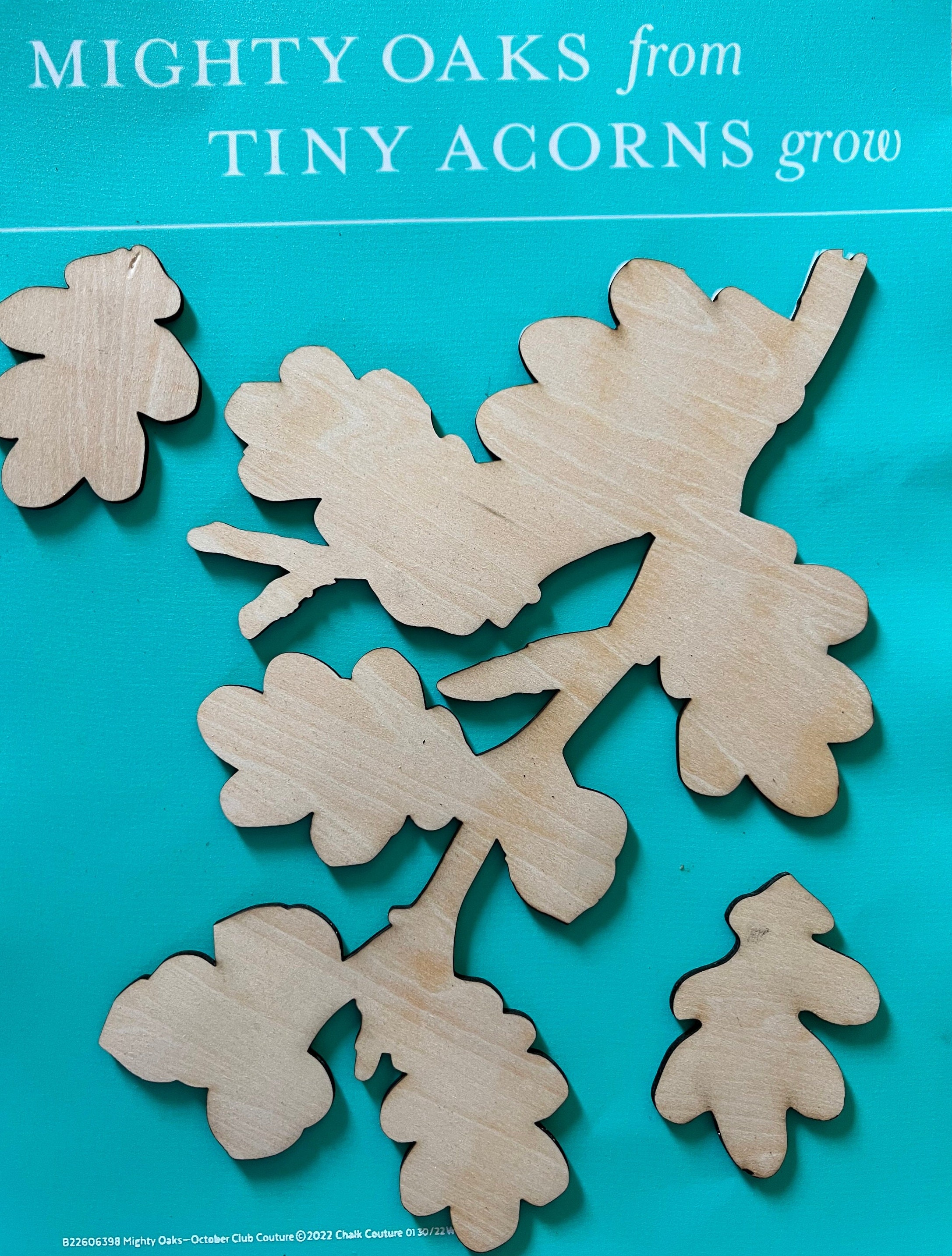 Chalk Couture Mighty Oak Cutouts - Etsy