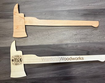 Personalized Firefighter Axe Hatchet Fire Department or Your Own FREE ...