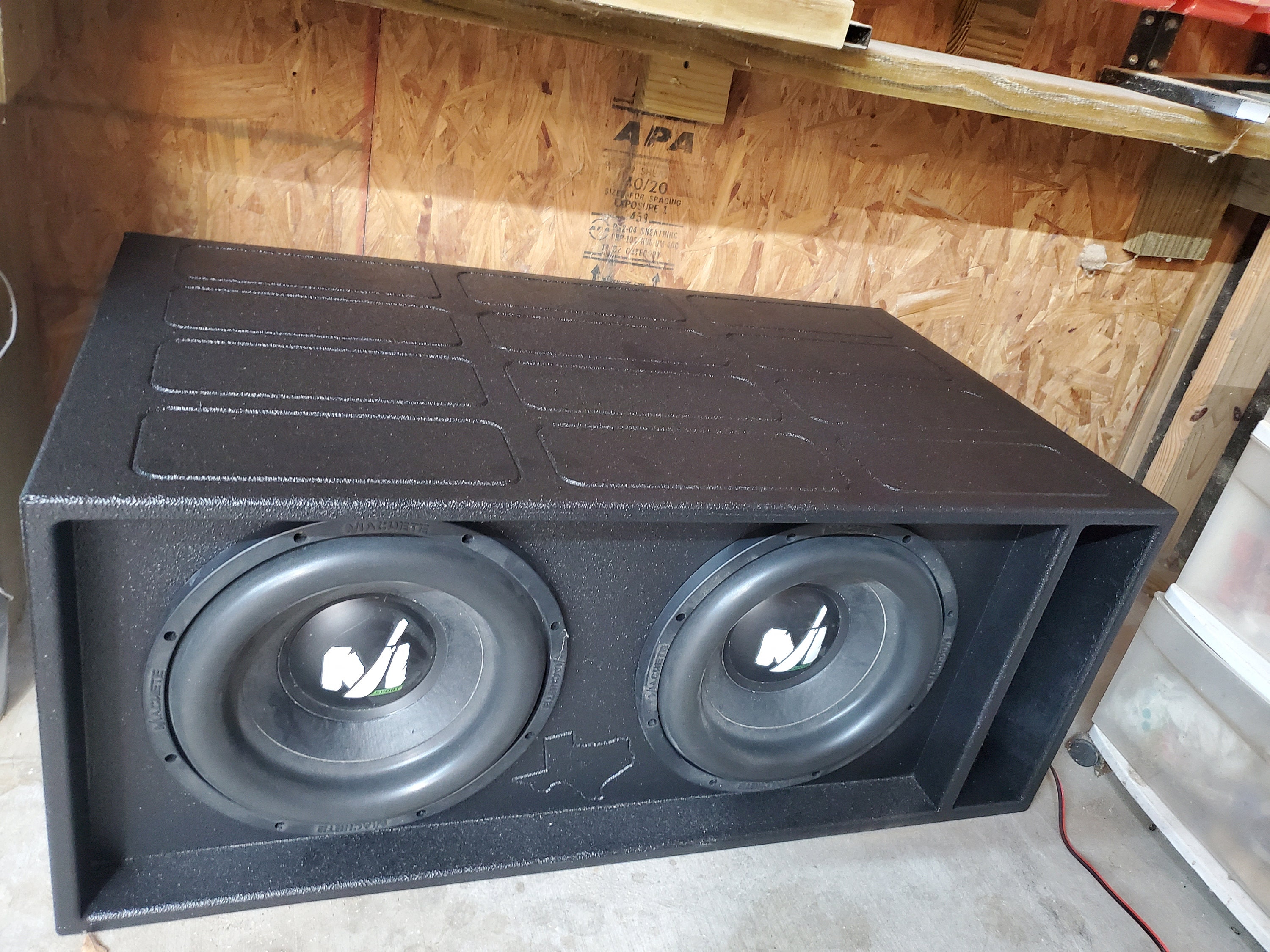 SUBWOOFER ENCLOSURE - Etsy