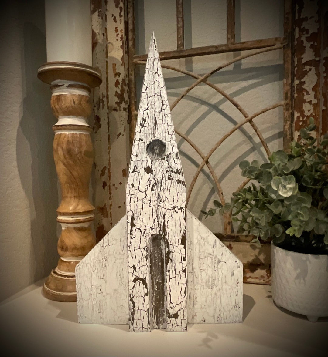 Handmade Farmhouse Wooden Church / Cedar Wood Church / Rustic Wood ...