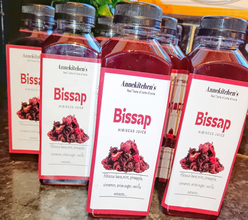 Hibiscus Juice bissap, Sorrel, Zobo 500ml - Etsy