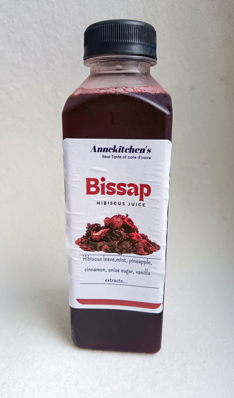 Hibiscus Juice bissap, Sorrel, Zobo 500ml - Etsy