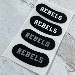 Custom Eye Black Stickers\\ Custom Player Gift\\ Varsity Sports Eye ...