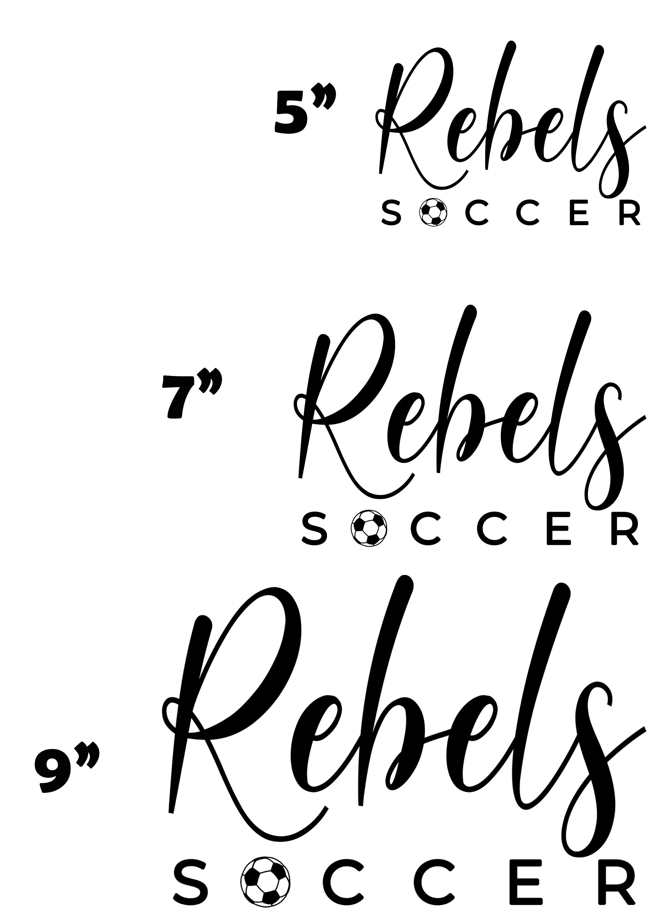 Custom Soccer Team Car Decal \\ Personalized Soccer Car Sticker ...