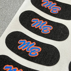 Custom Eye Black Stickers TWO Colors \\ Custom Player Gift\\ Varsity ...