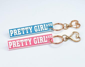 Sabrina Carpenter - Pretty Girl Ave - Glitter Keychain - Etsy