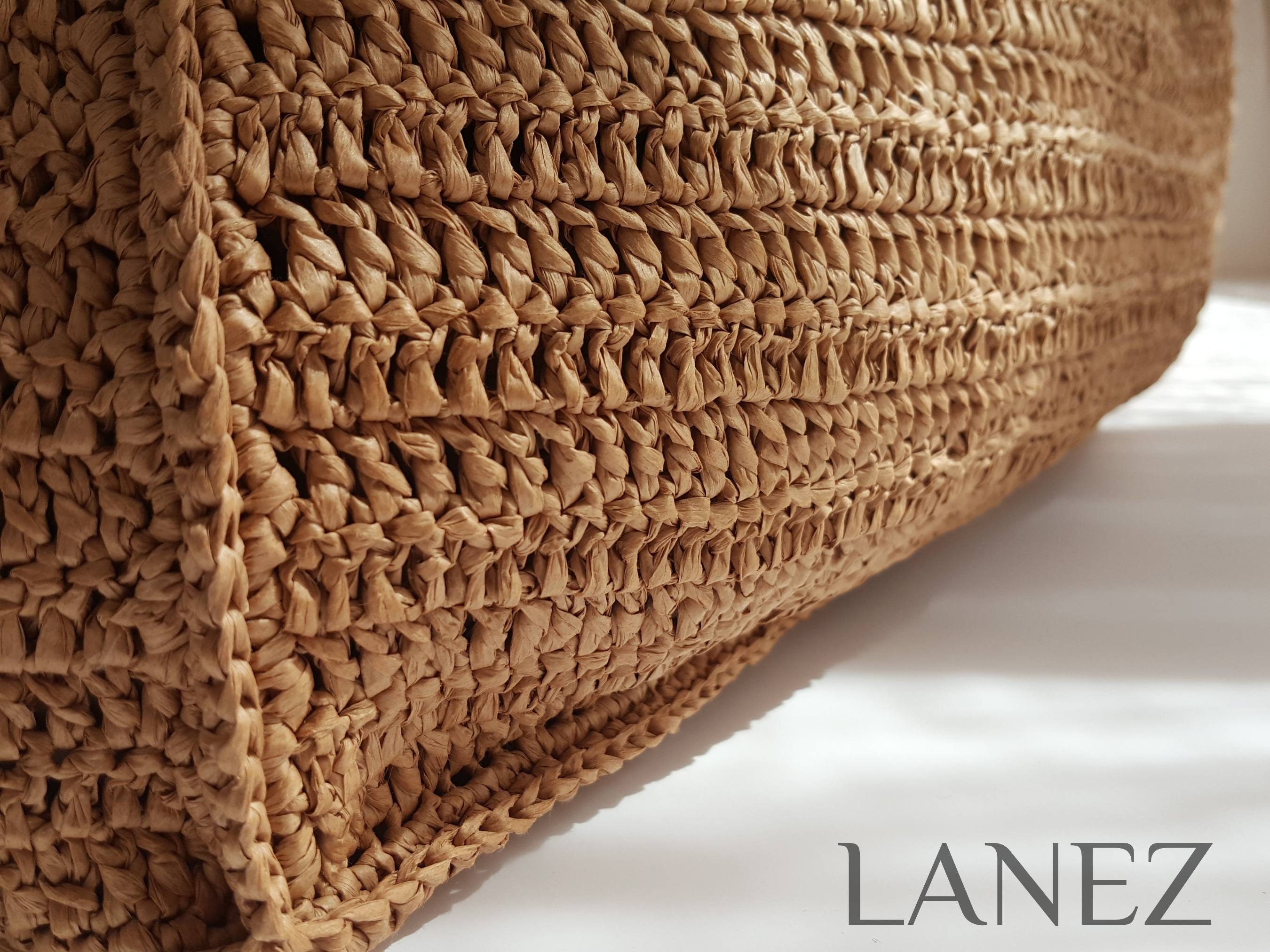 Crochet Bag PDF PATTERN, Raffia XL Soft Beach Bag, Oversize Slouchy ...