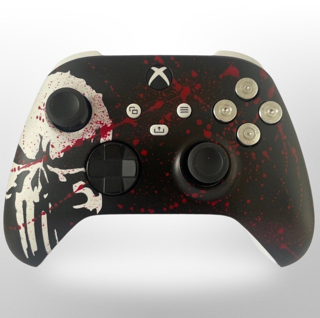 Custom Xbox Series X/S Controller Bloodied Punisher - Etsy