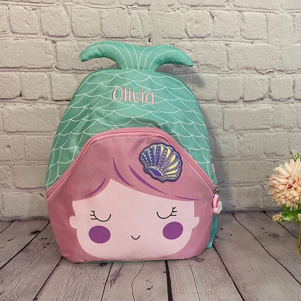 Mermaid Backpack - Etsy