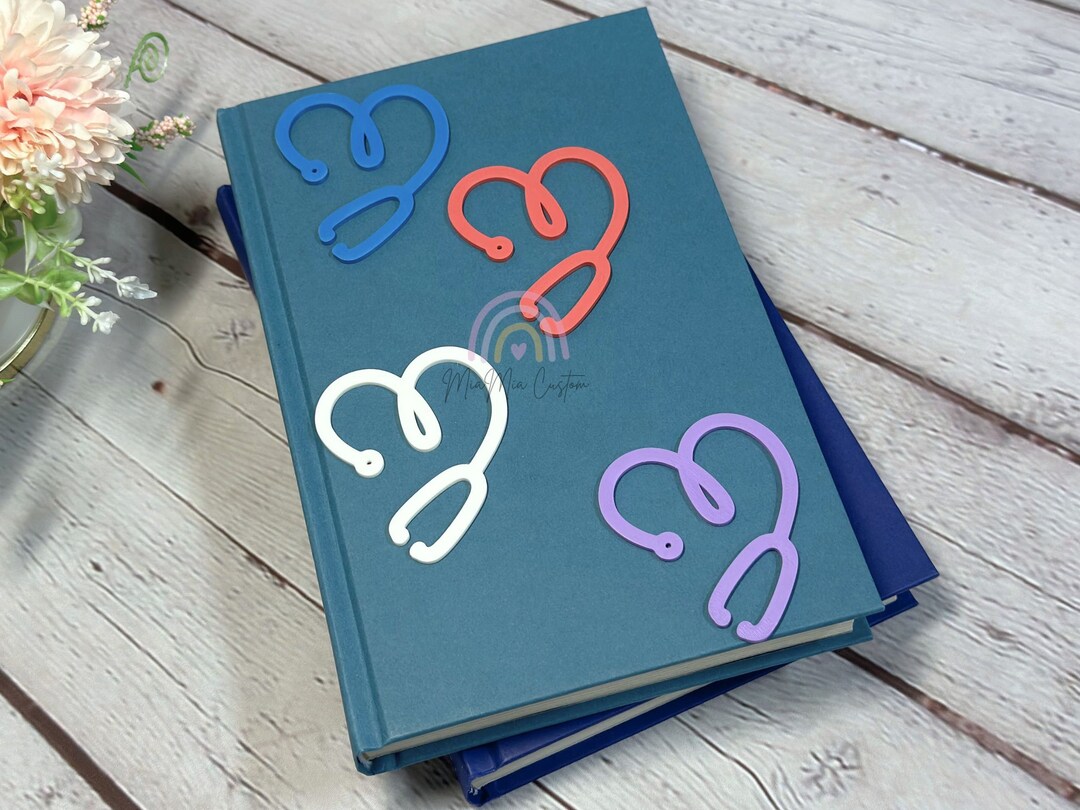 Stethoscope Bookmark | Nurse Bookmark | Hospital Bookmark | Gift for ...