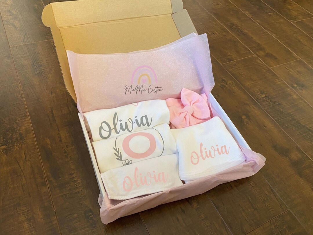 Baby Welcome Box | custom Baby Gift Set | Personalized Baby Gift | baby ...