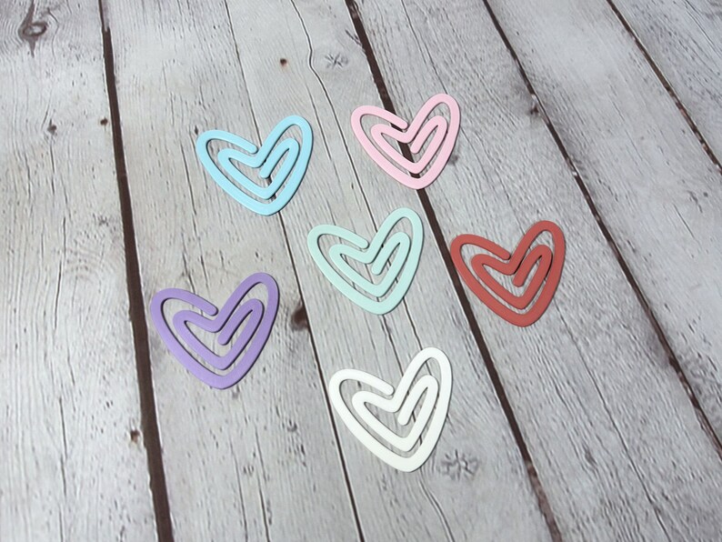 Heart Bookmark Love Bookmark Cute Bookmark Kids Bookmark Valentine's ...