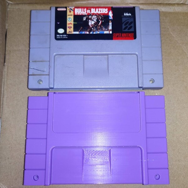 3d Printed Snes Case - Etsy