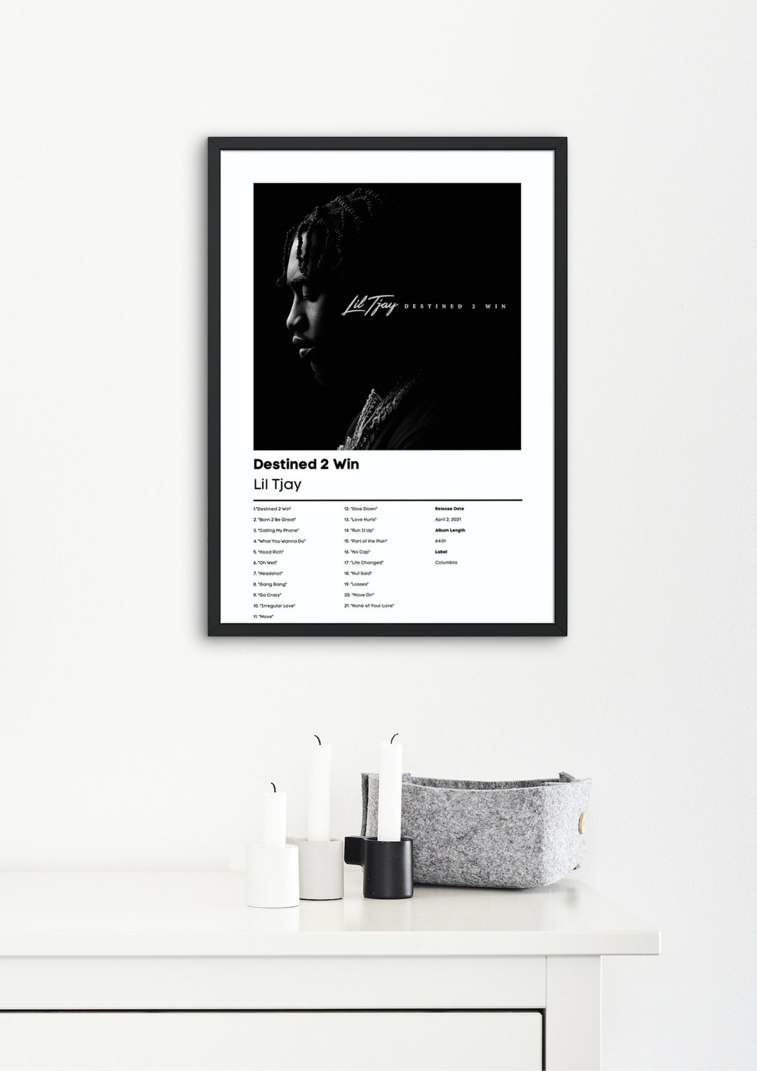 Lil Tjay, Destined to Win Lil Tjay Music Gift Birthday Gift Lil Tjay ...