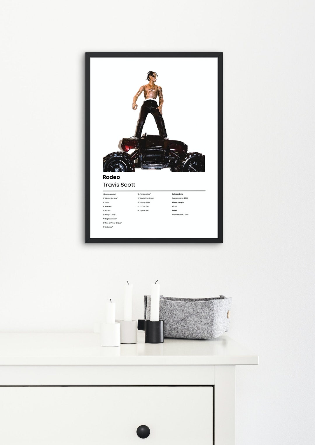 Travis Scott, Rodeo Travis Scott Music Gift Birthday Gift Travis Scott ...