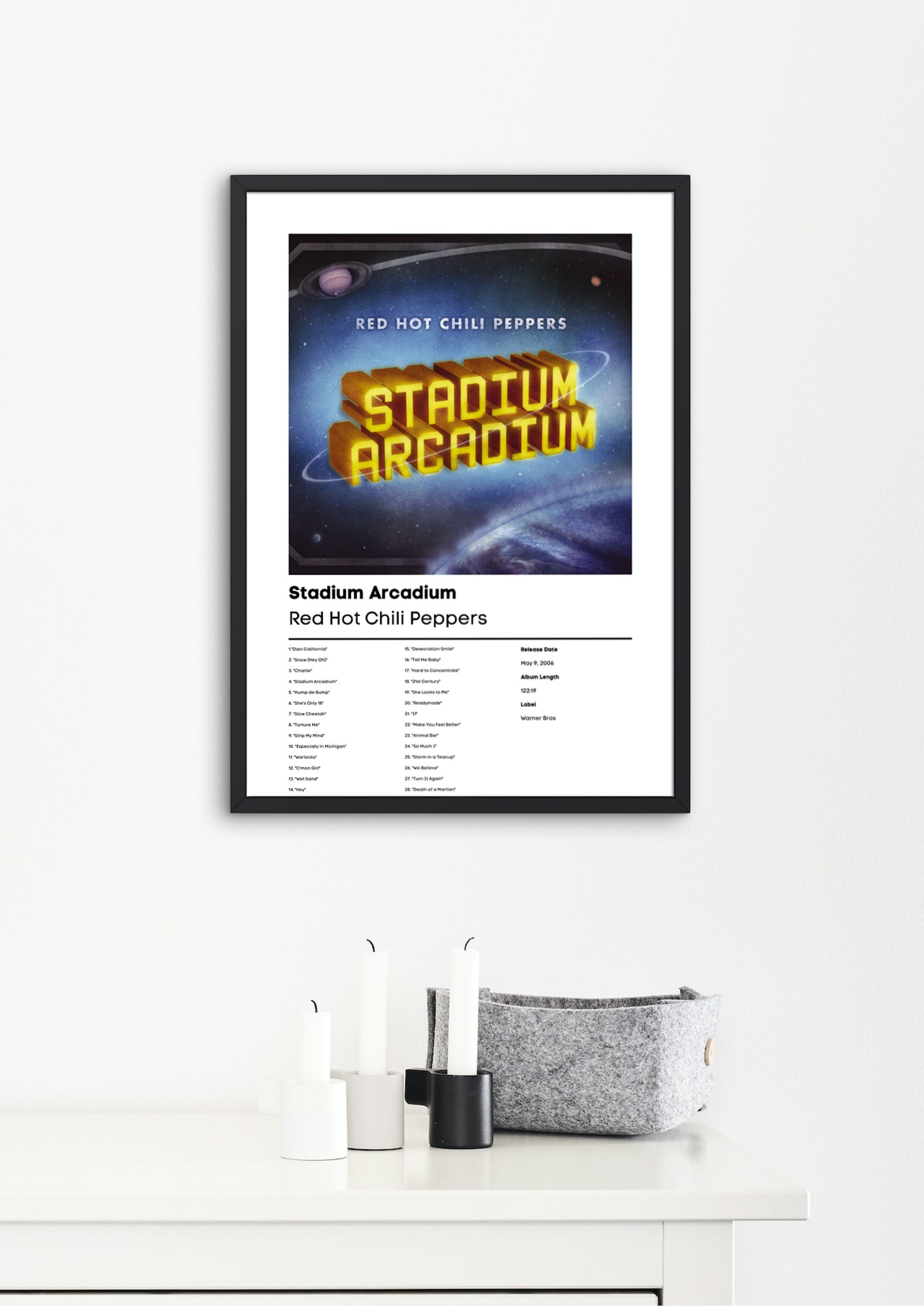 Stadium Arcadium Poster