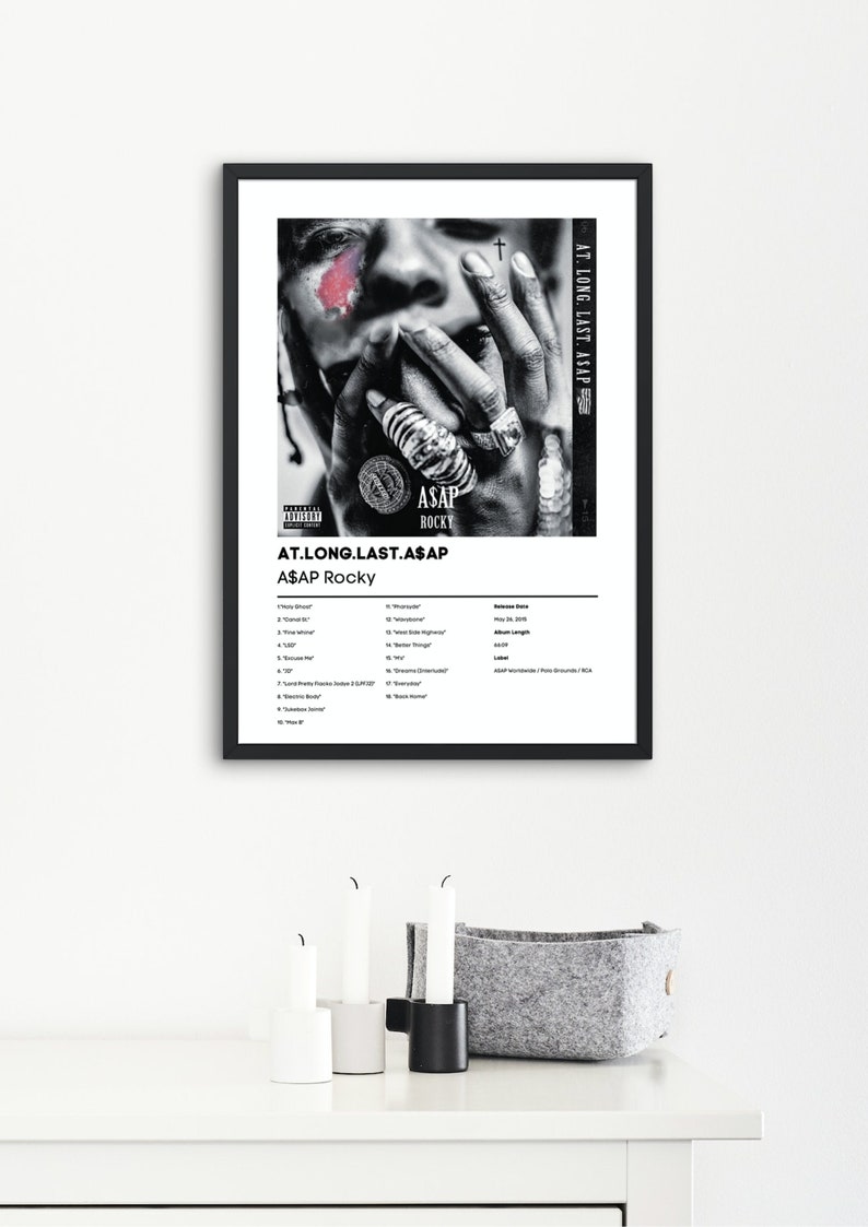 ASAP Rocky, at Long Last Asap ASAP Rocky Music Gift Birthday Gift ASAP ...