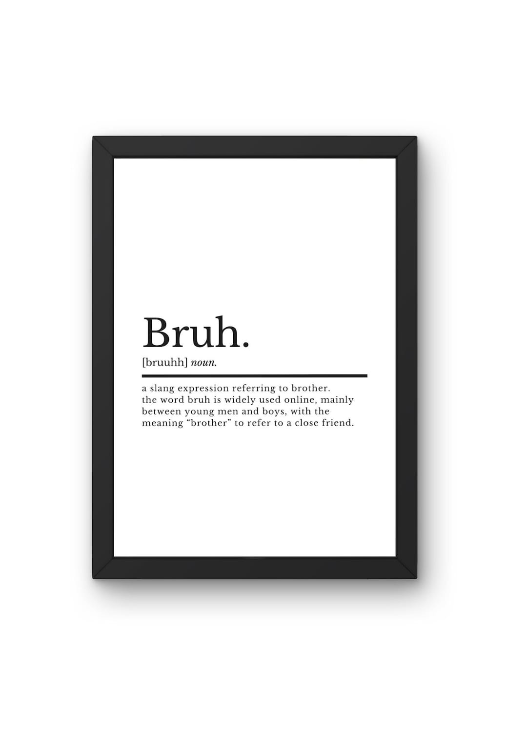 Bruh Gaming Prints | Gamer Print | Teen Wall Art | Gamer Gifts | Boys ...
