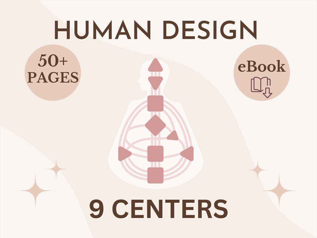 HUMAN DESIGN 9 Centers | Human Design Basics Course | Guide | Ebook | Digital Pdf - Etsy