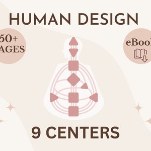 HUMAN DESIGN 9 Centers | Human Design Basics Course | Guide | Ebook ...