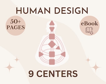 Human Design Quick Guide to the 9 Centers digital - Etsy