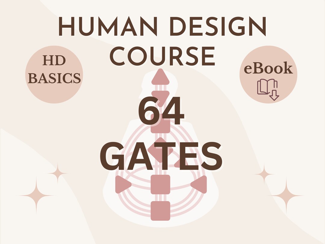 Human Design 64 Gates Guidebook: I-ching System Ebook (PDF) - Etsy