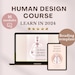 HUMAN DESIGN COURSE Learn Human Design Online Become Human Design ...