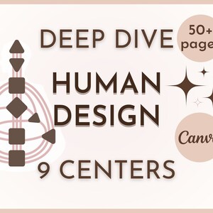 HUMAN DESIGN 9 Centers Human Design Basics Course Guide - Etsy