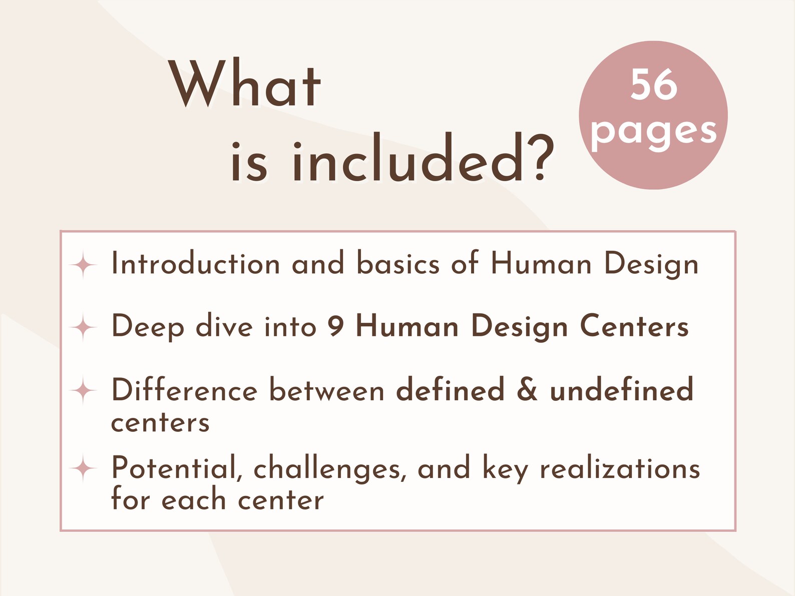 HUMAN DESIGN 9 Centers Human Design Basics Course Guide - Etsy