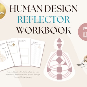 REFLECTOR WORKBOOK Human Design | Exploration Journal | Discover Your ...
