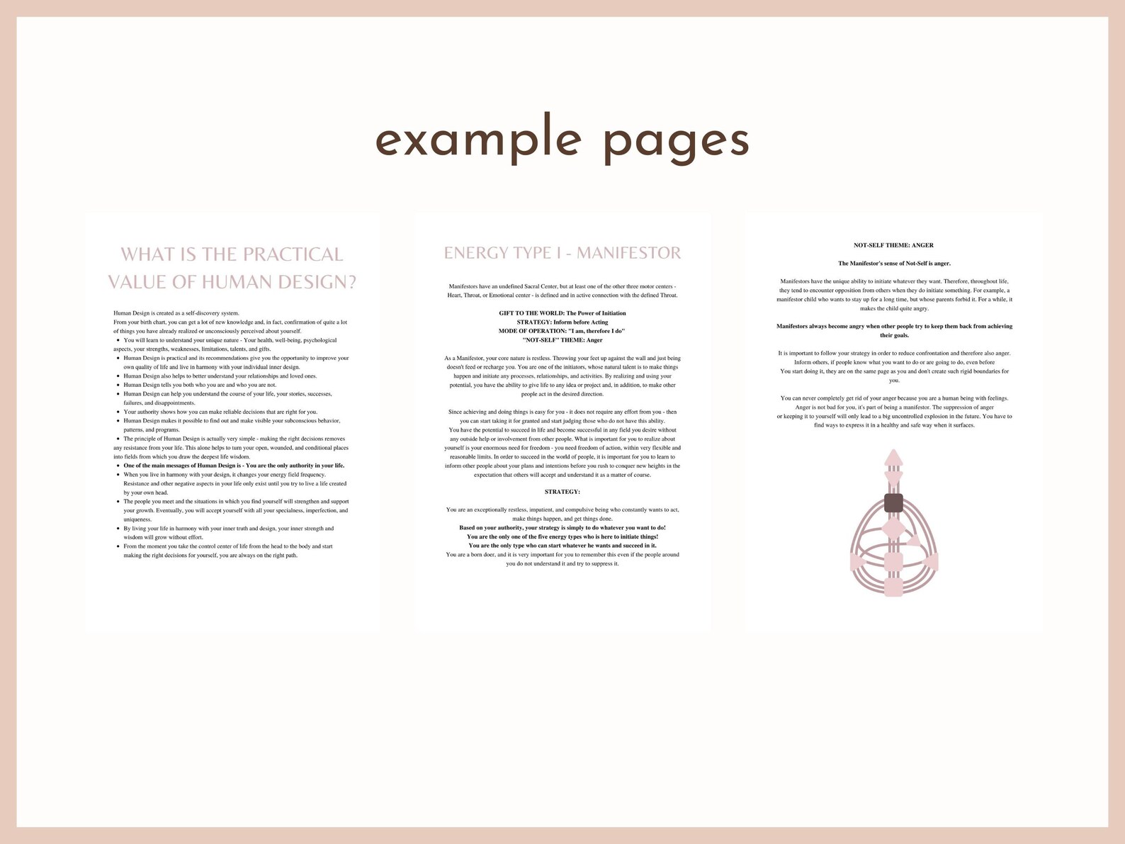 HUMAN DESIGN Energy Types Guide | Course | Manifestor | Generator ...