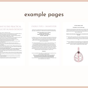 HUMAN DESIGN Energy Types Guide | Course | Manifestor | Generator ...