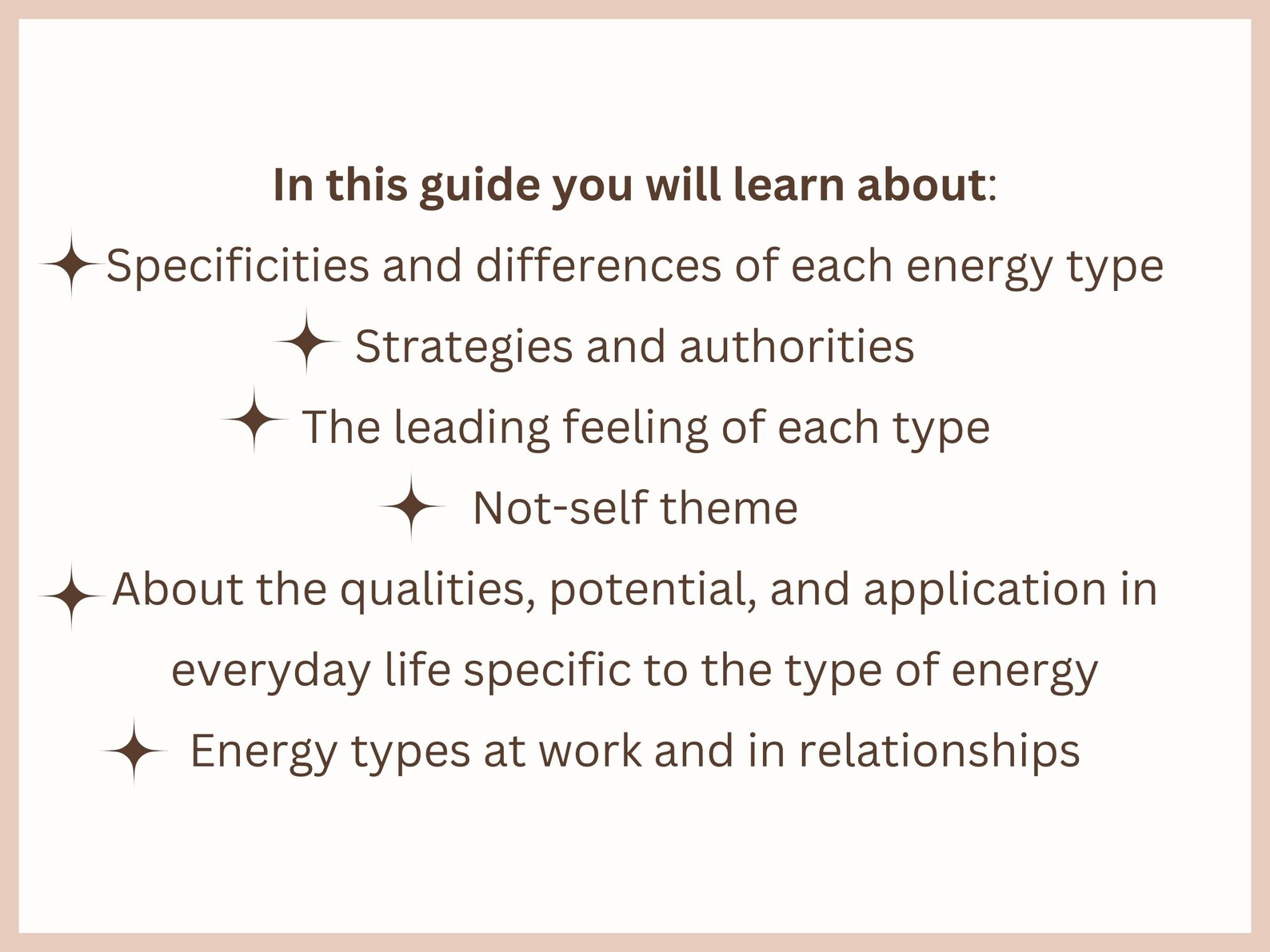 HUMAN DESIGN Energy Types Guide Course Manifestor - Etsy