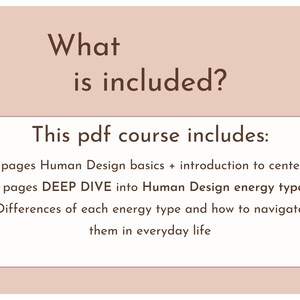 HUMAN DESIGN Energy Types Guide Course Manifestor - Etsy