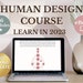 HUMAN DESIGN COURSE Learn Human Design Online Become Human - Etsy