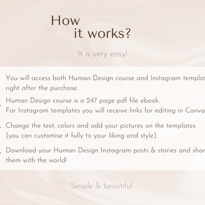Human Design Course & Instagram Canva Template Bundle (PDF) - Etsy