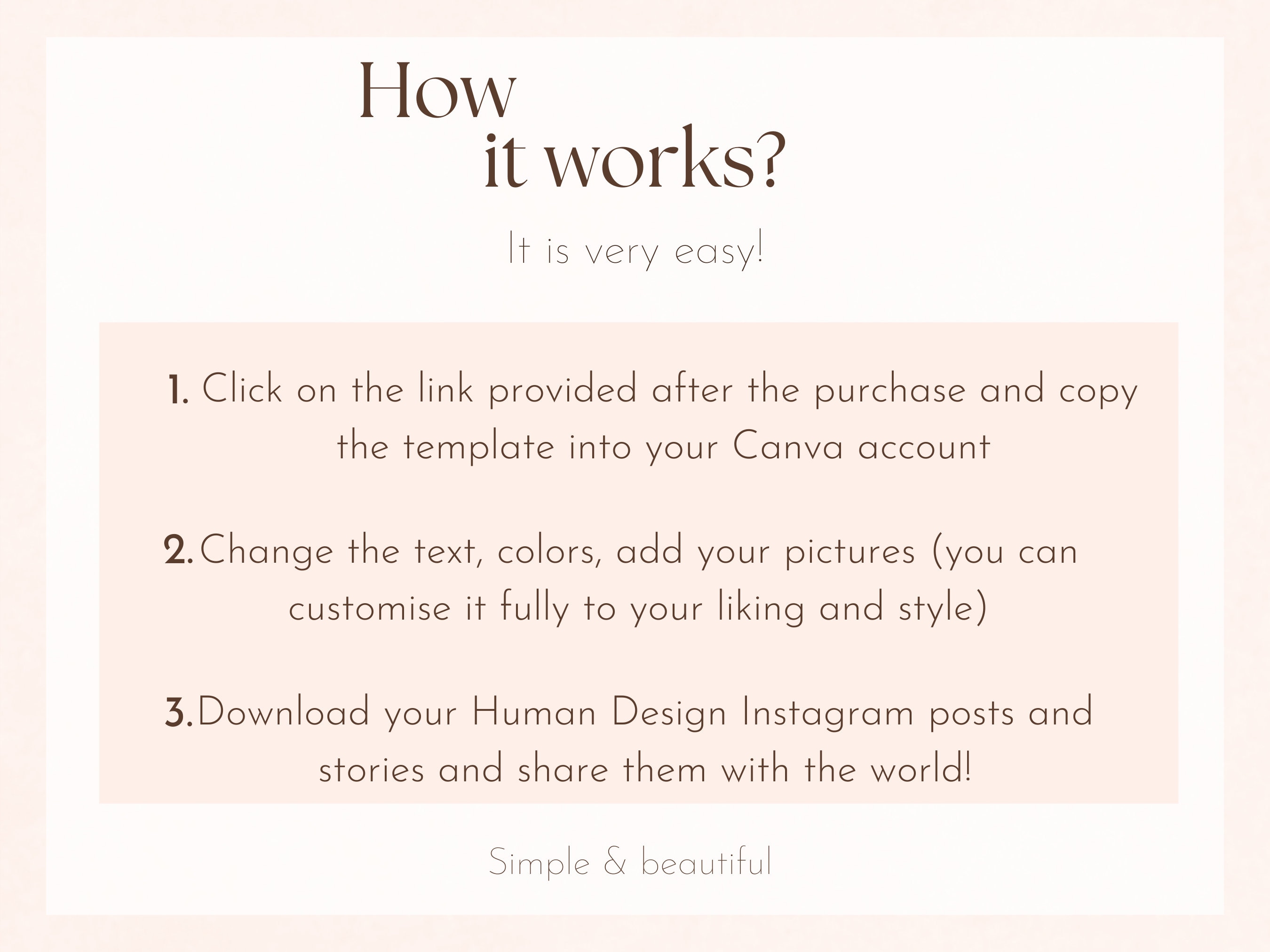 HUMAN DESIGN Instagram Template: Elevate Your Instagram With Human ...